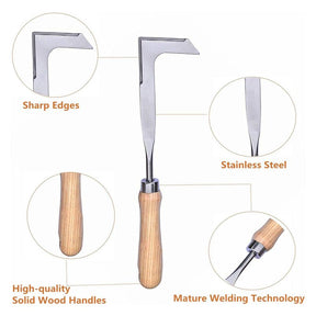 CrevWeeder® | Sharp Crevice Weeding & Slicing Tool – NextGenGardening