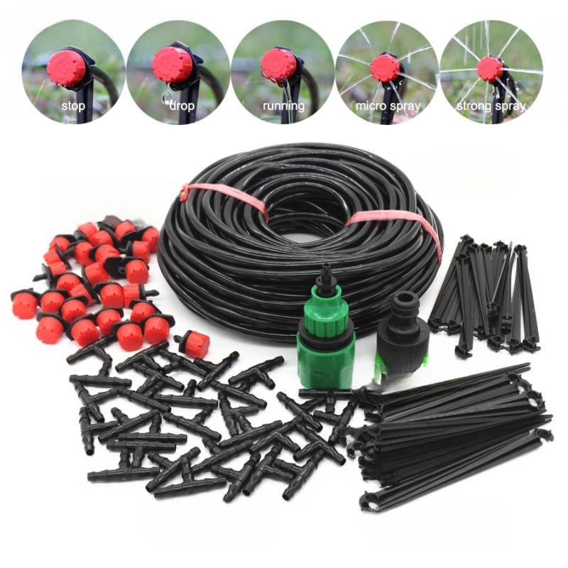 MiracleDrops®️ | DIY Garden Drip Irrigation System (Complete Kit ...