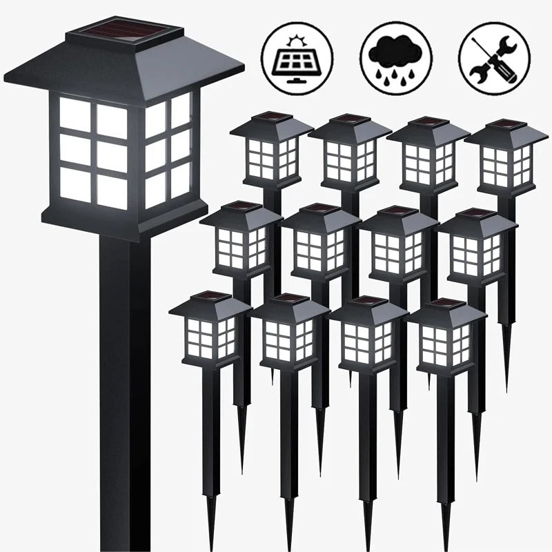 Jap-Style Solar Pathway Lights – NextGenGardening™